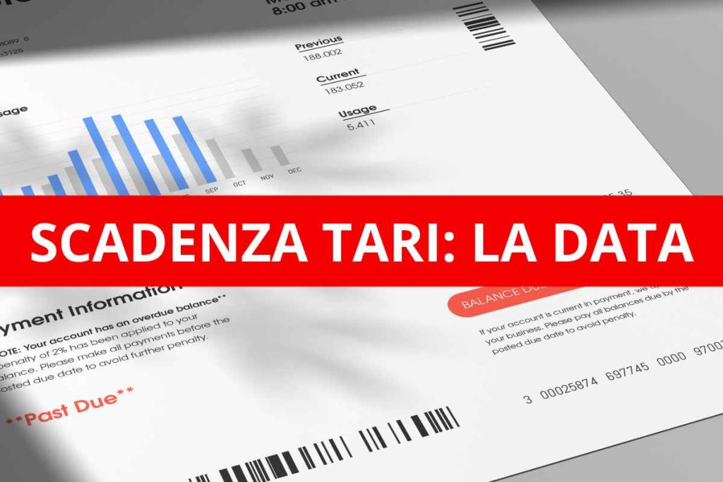 Arriva la scadenza della Tari: ecco quando andrà pagata